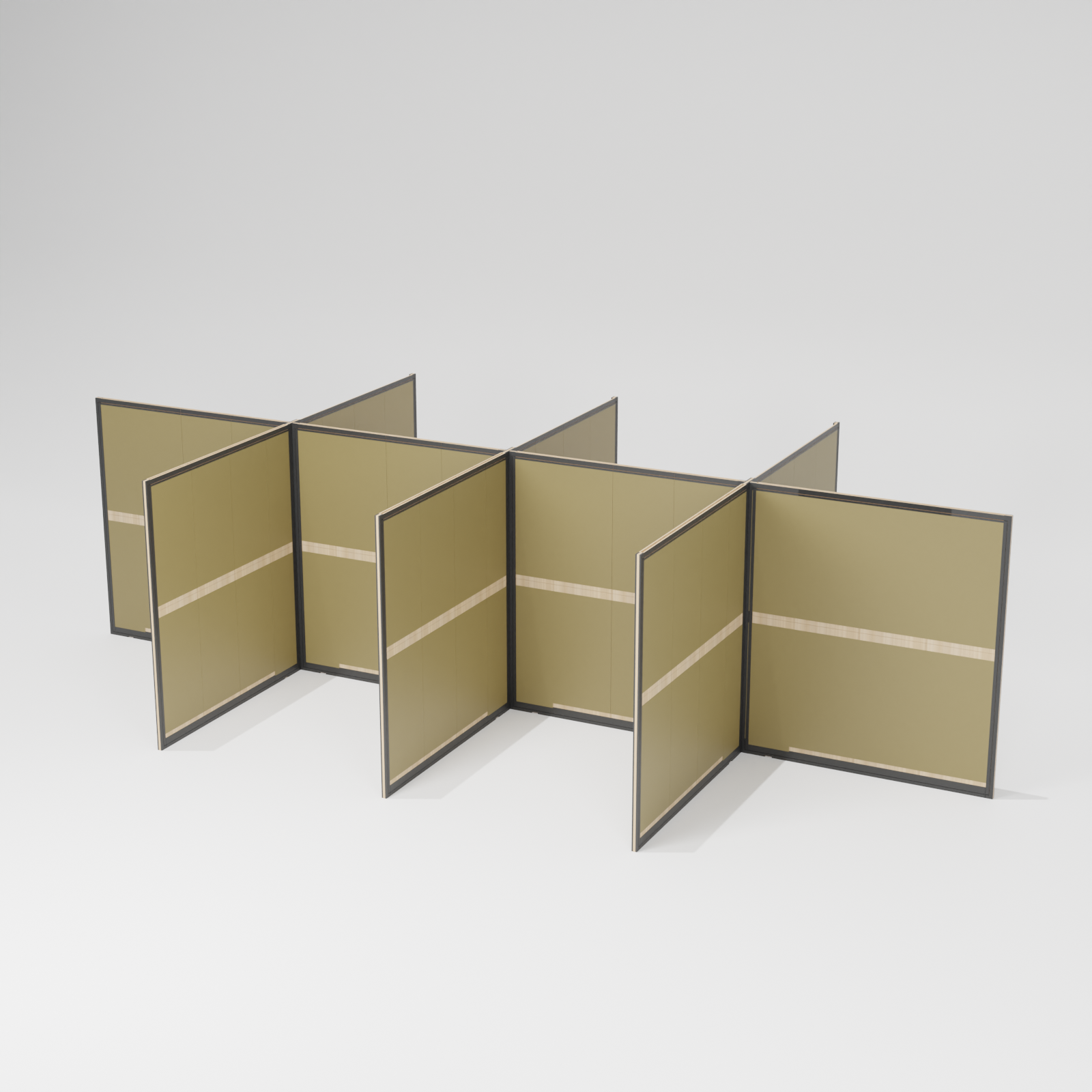 H-Shape Stands – Connection Walls