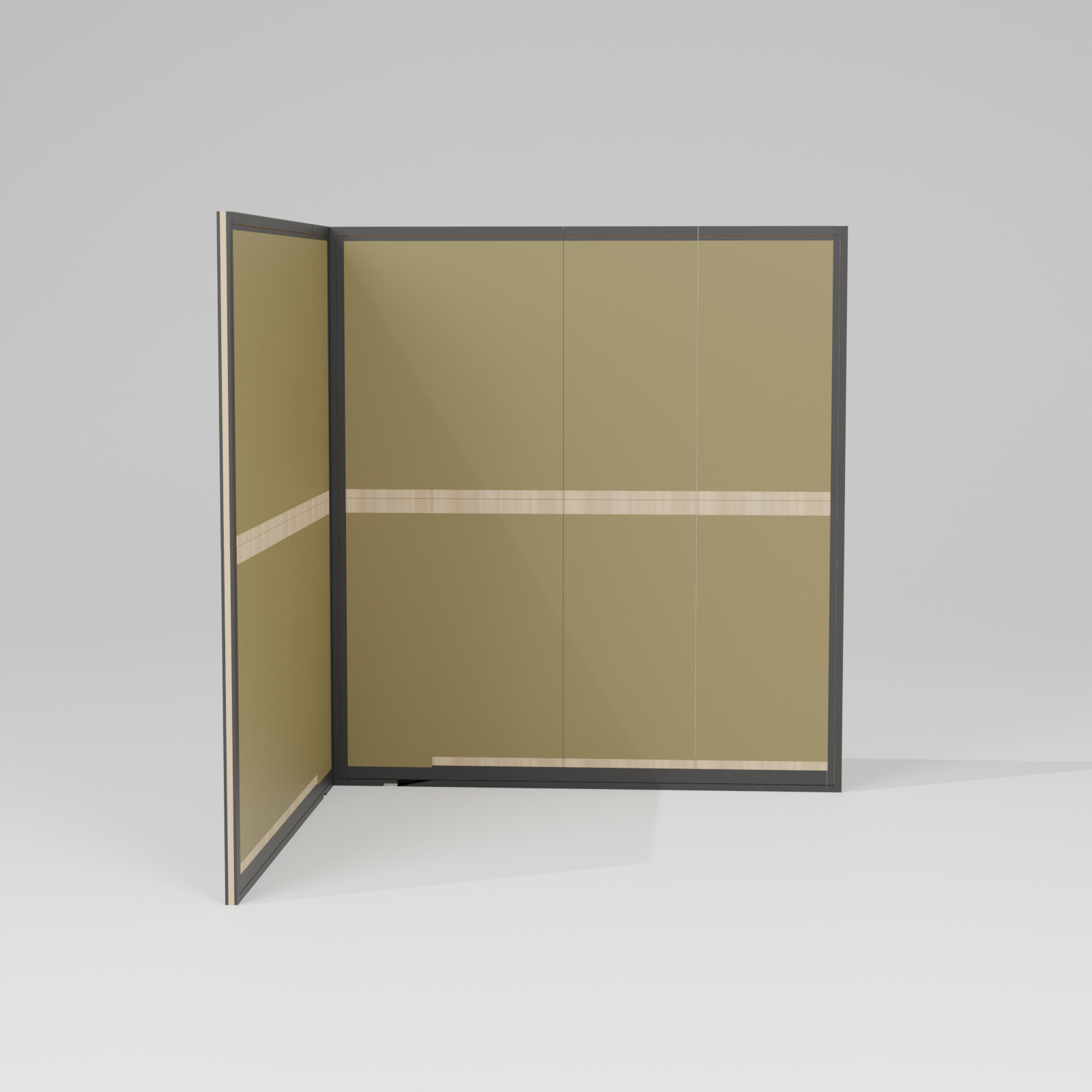 L-vormige standen – Connection Walls